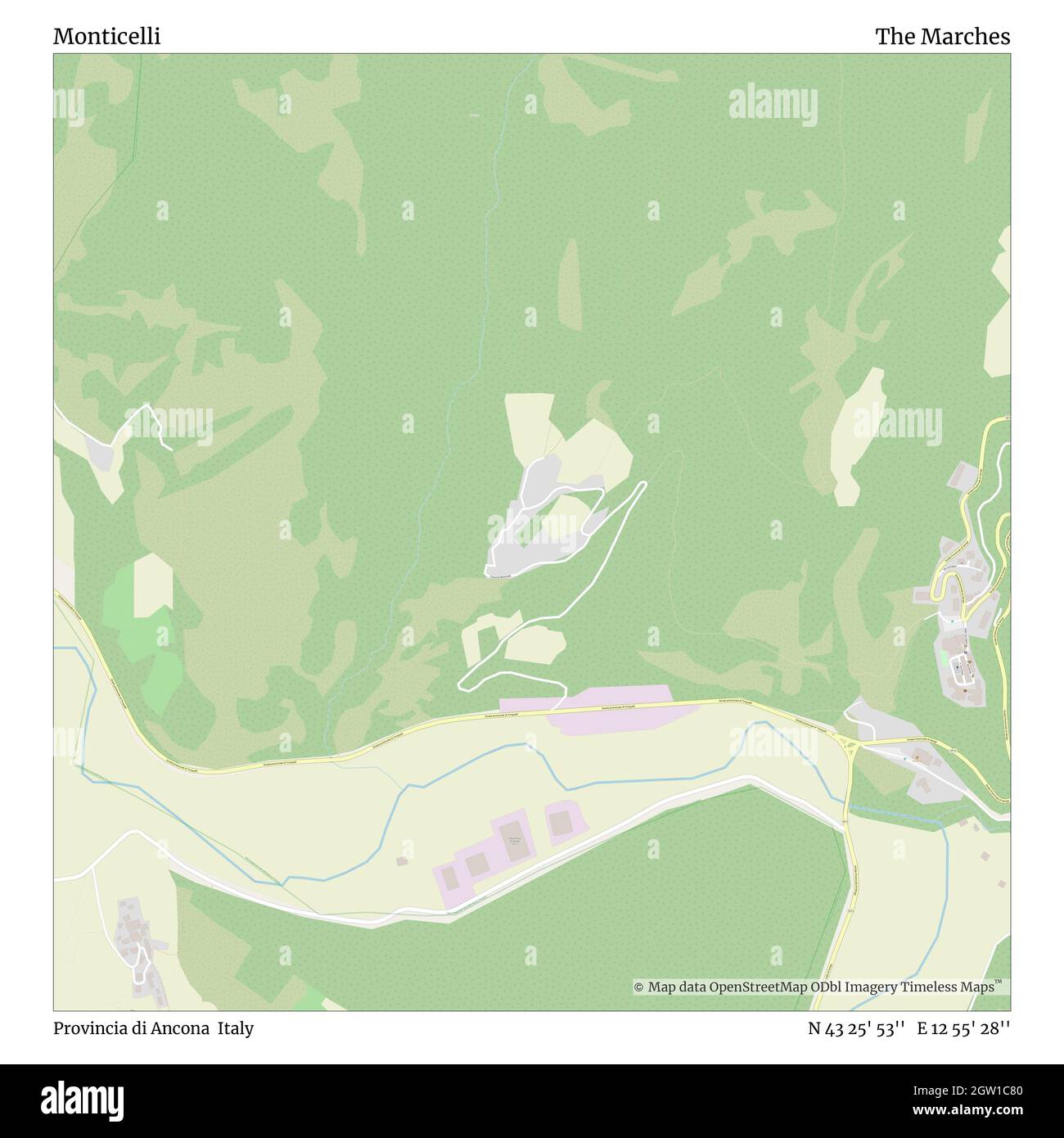 Ancona italy map hi-res stock photography and images - Alamy