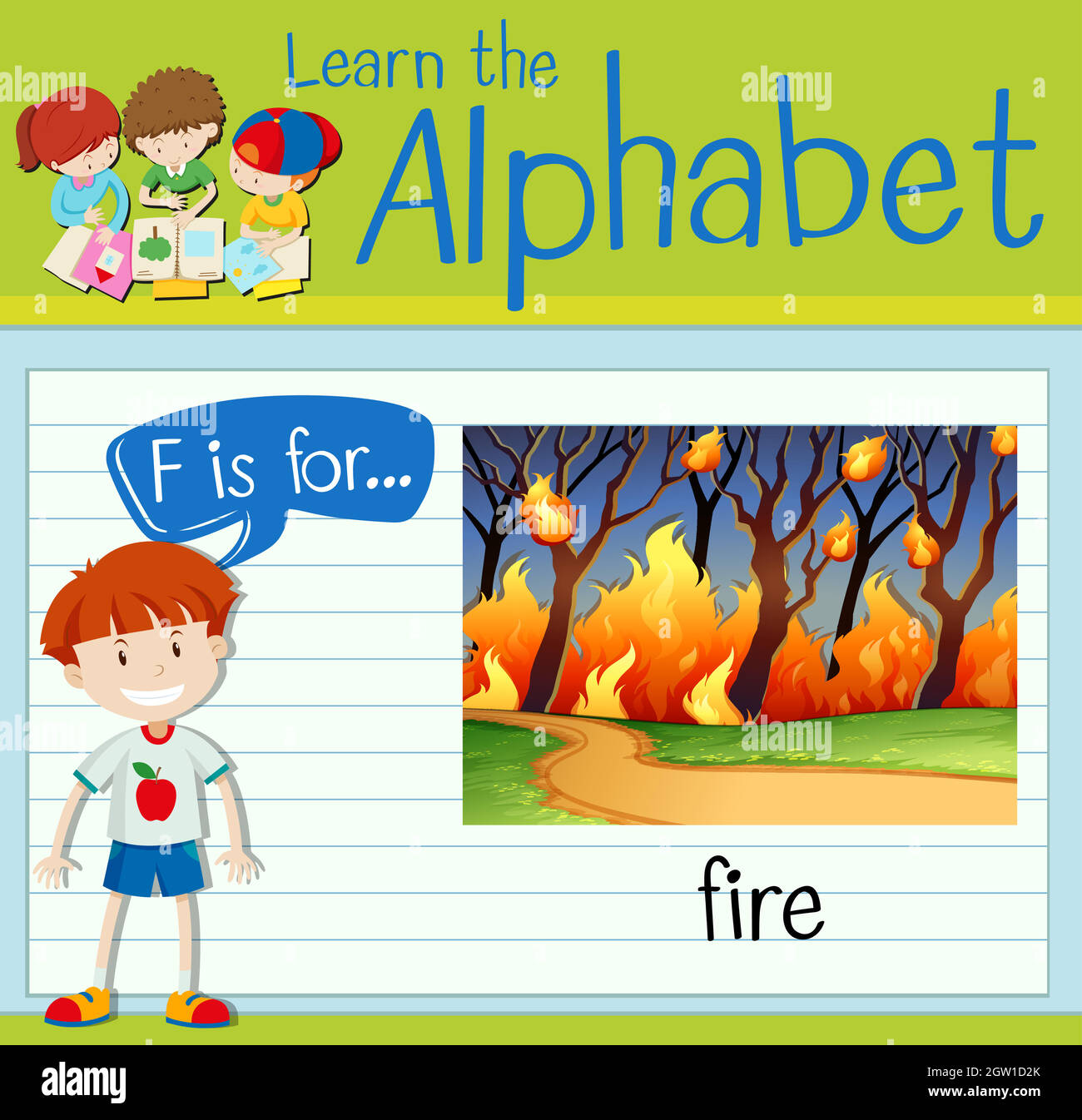 Letter fire alphabet hi-res stock photography and images - Alamy