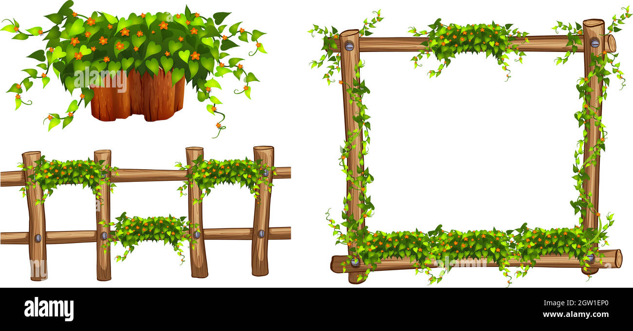 Fence Border Clipart
