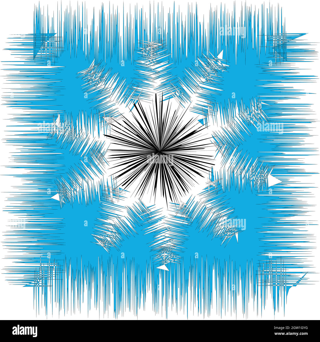 Illustration of an abstract snowflake Stock Vector Image & Art - Alamy