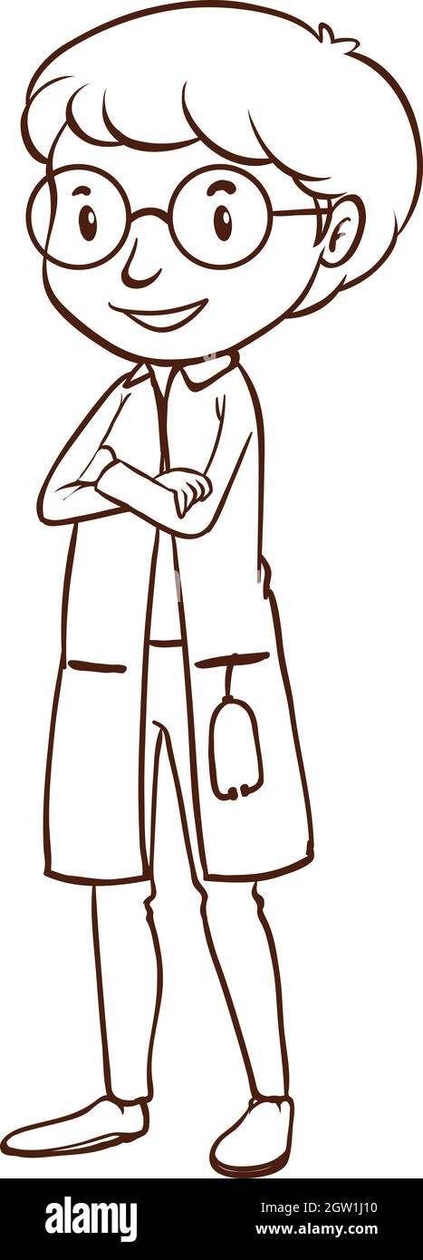 A simple doctor Stock Vector Image & Art - Alamy