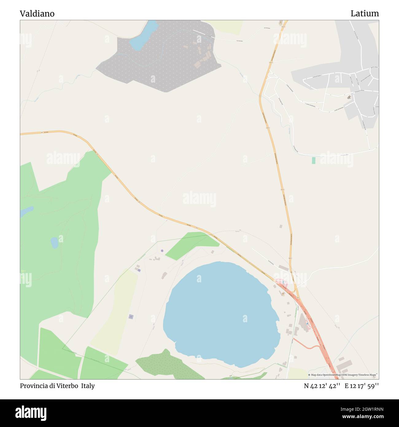 Viterbo map hi-res stock photography and images - Alamy