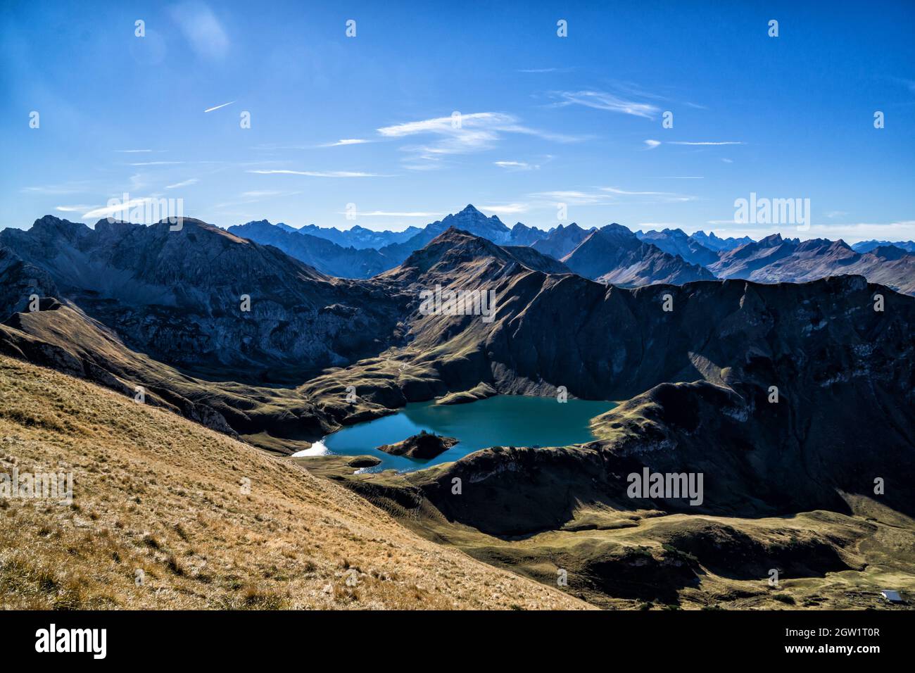 Germany bavaria schrecksee lake alps hi-res stock photography and ...