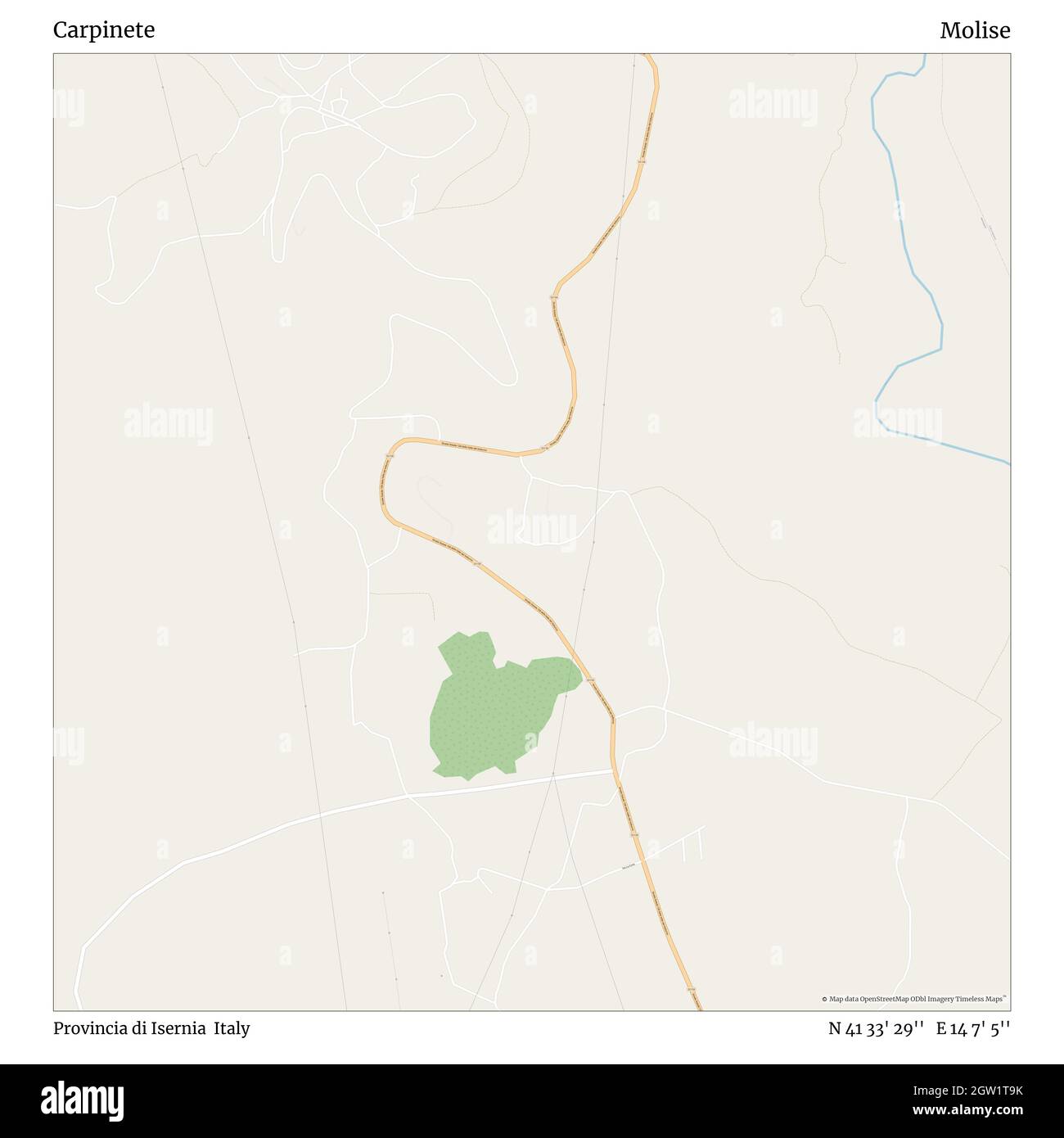 Map of isernia hi-res stock photography and images - Alamy