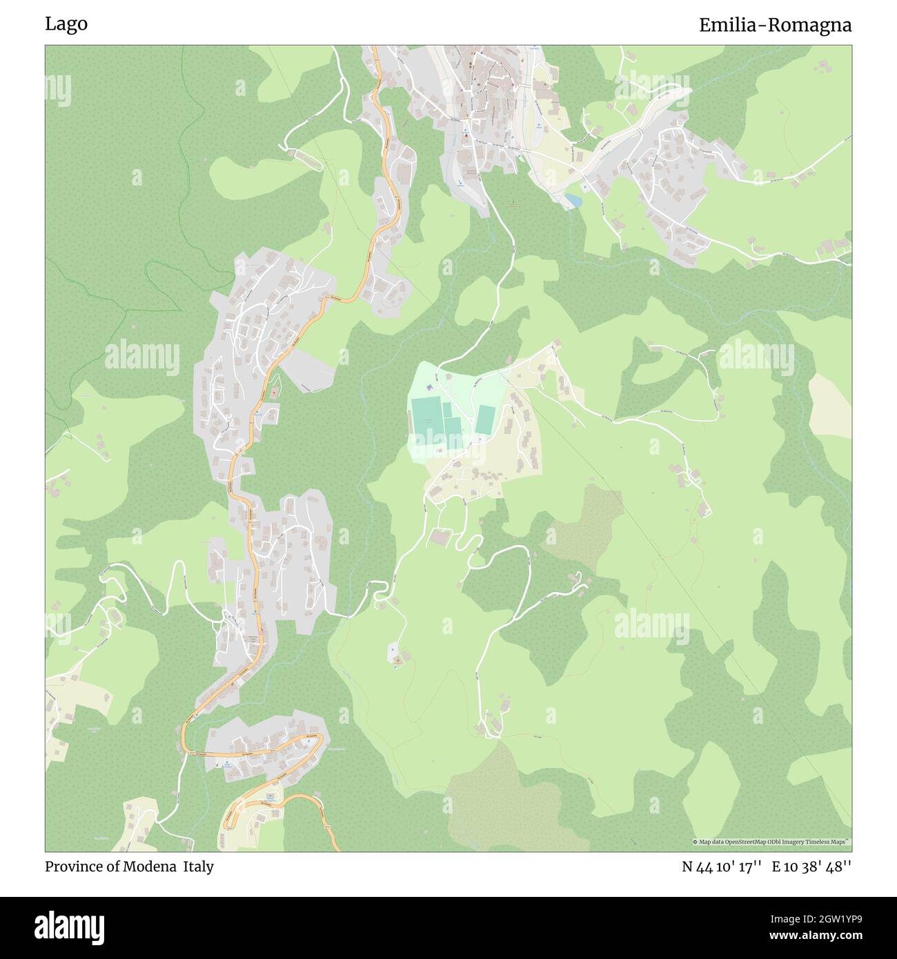 Modena province map hi-res stock photography and images - Alamy
