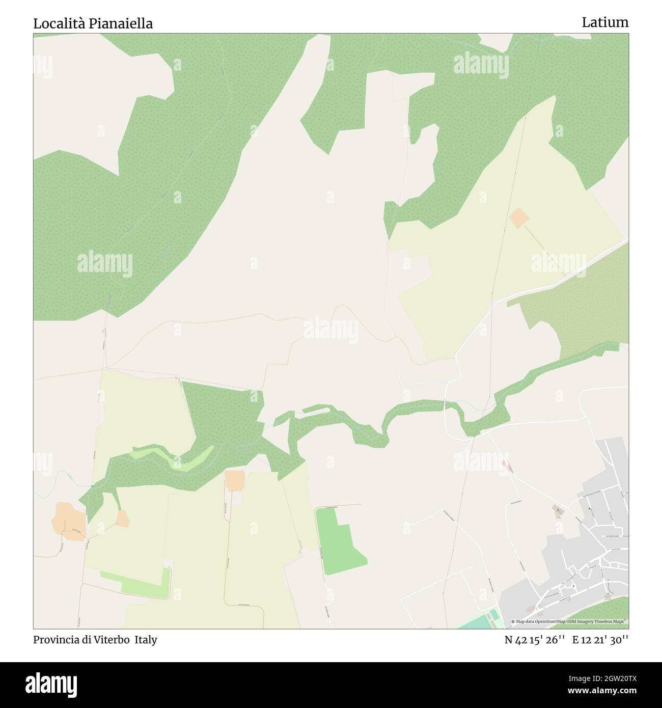 Viterbo map hi-res stock photography and images - Alamy