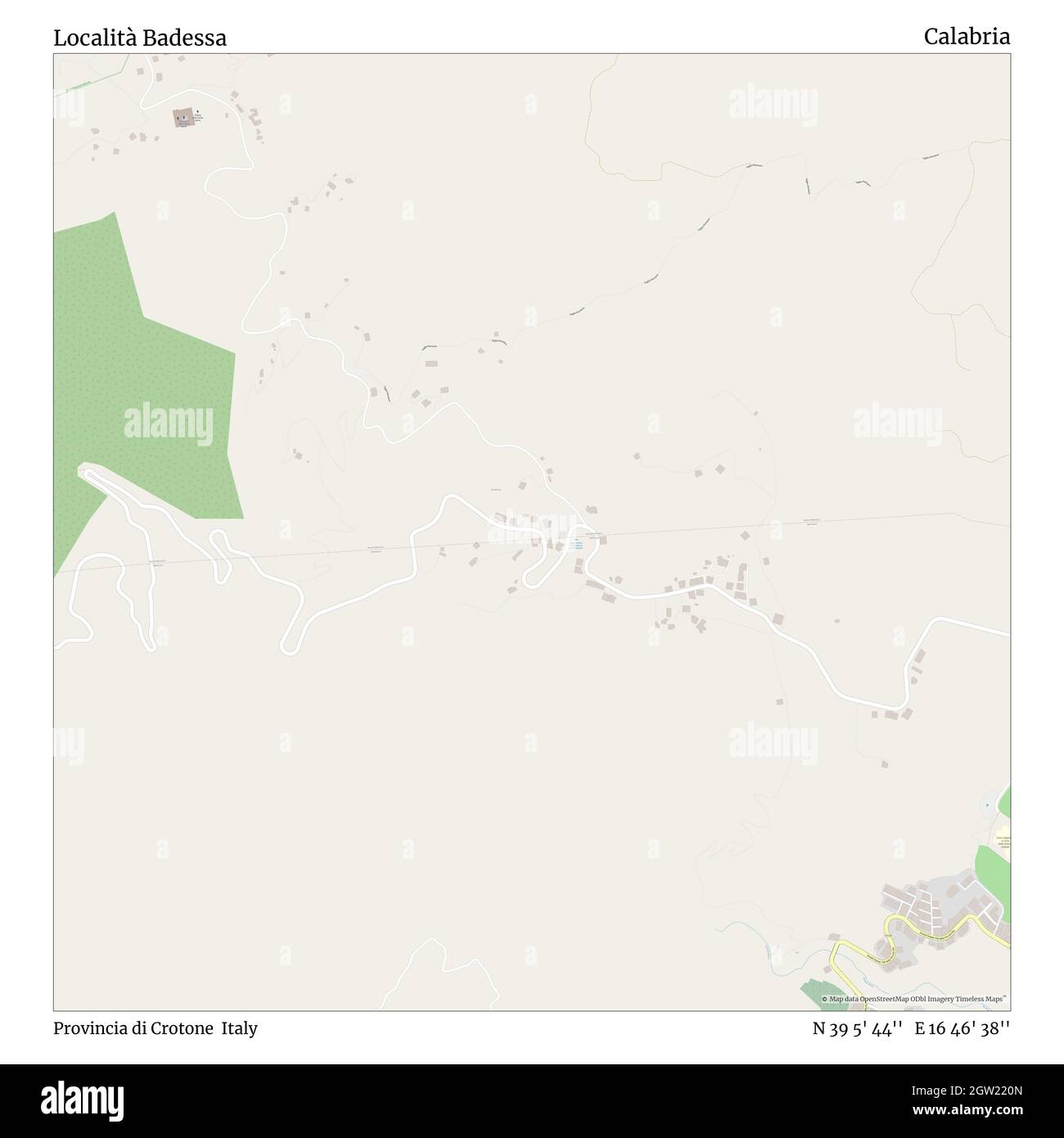 Map of crotone hi-res stock photography and images - Alamy