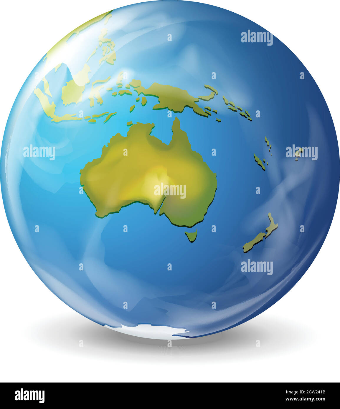 Realistic earth Stock Vector Images - Alamy