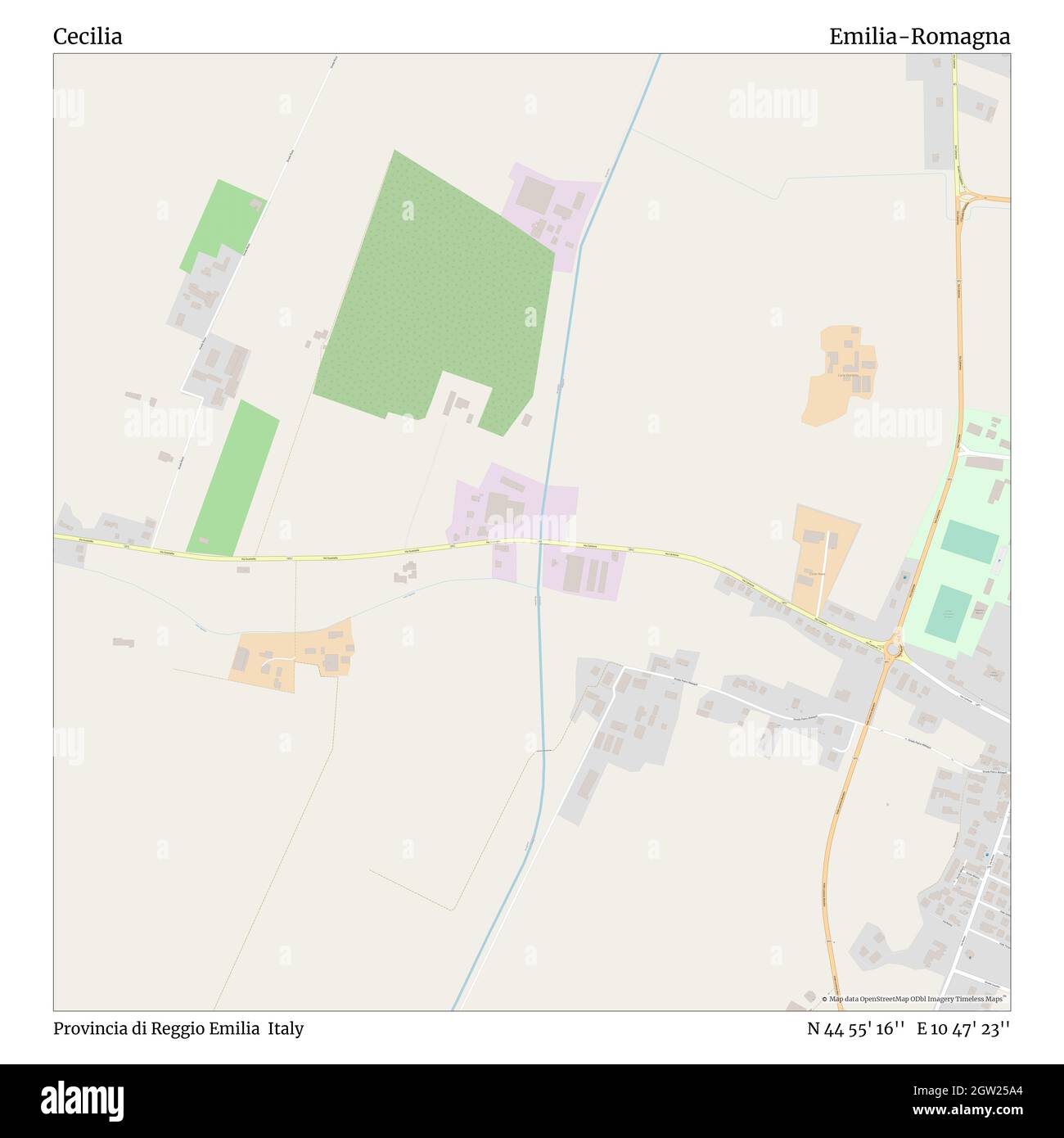 Cecilia, Provincia di Reggio Emilia, Italy, Emilia-Romagna, N 44 55' 16 ...