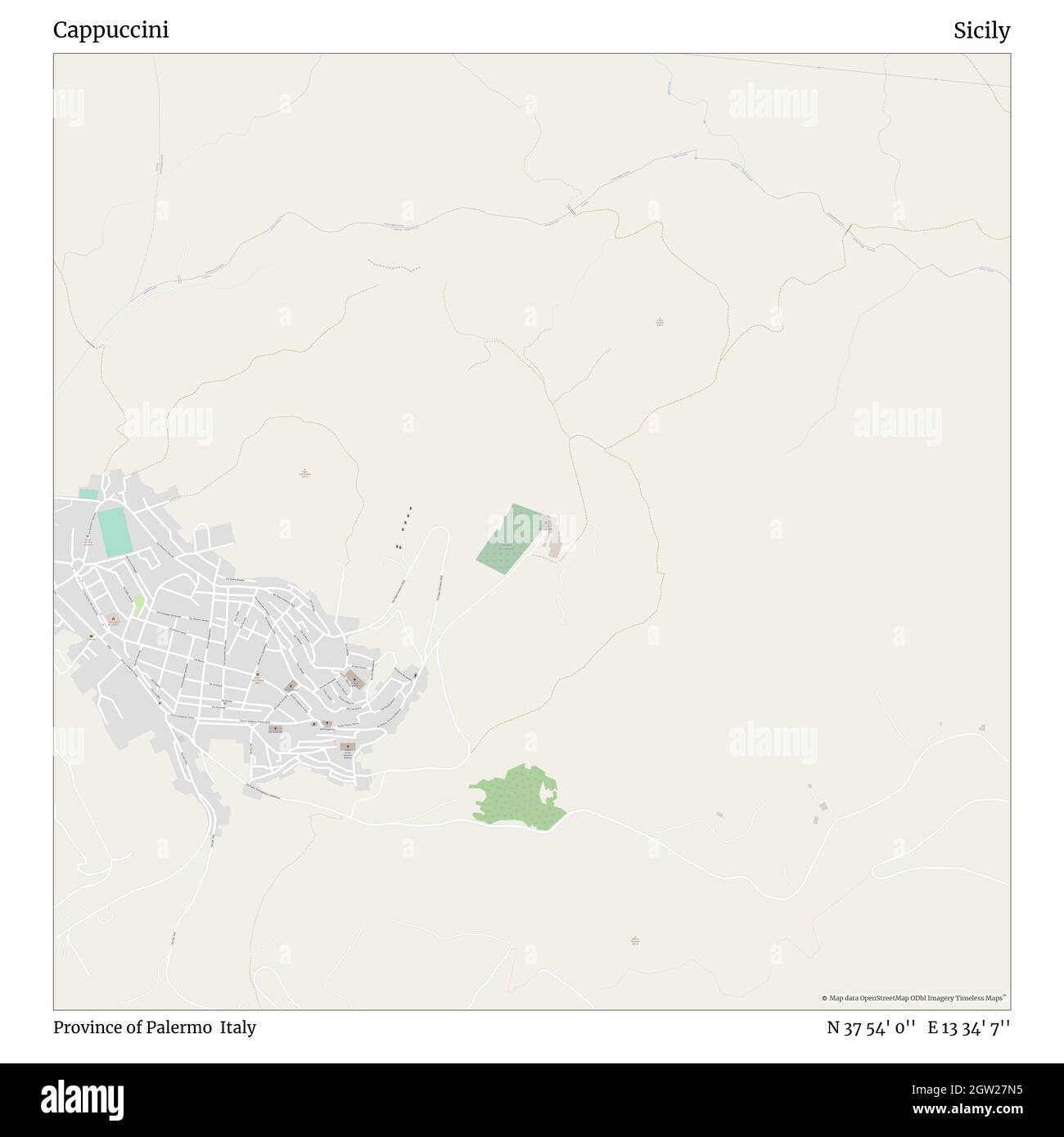 Cappuccini, Province of Palermo, Italy, Sicily, N 37 54' 0'', E 13 34 ...