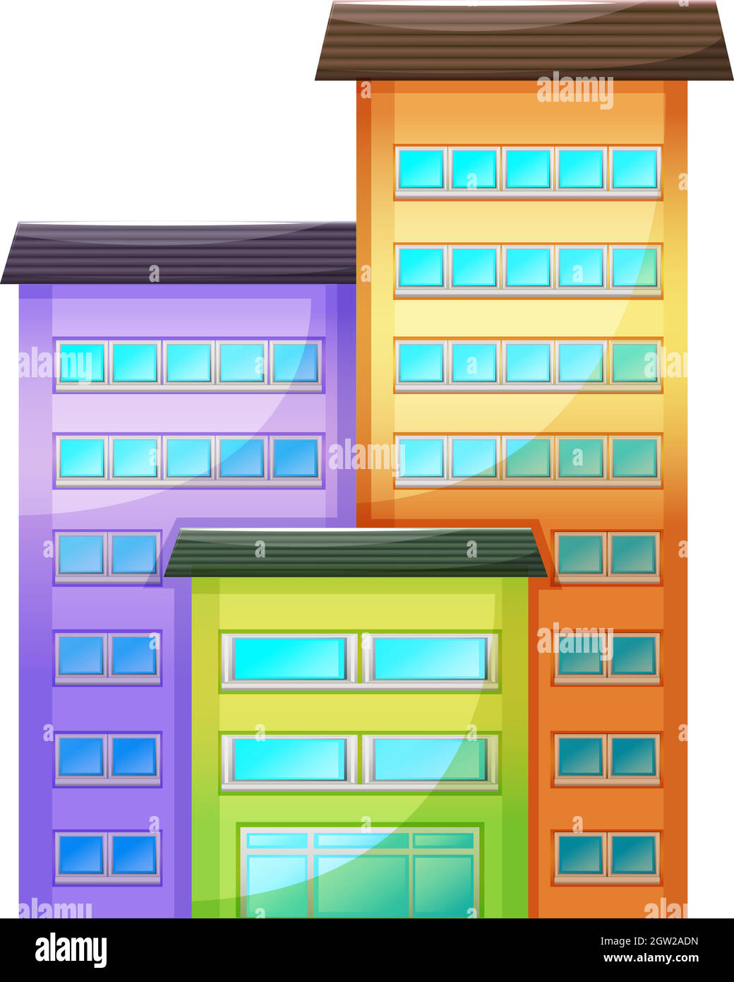 A tall building Stock Vector Image & Art - Alamy