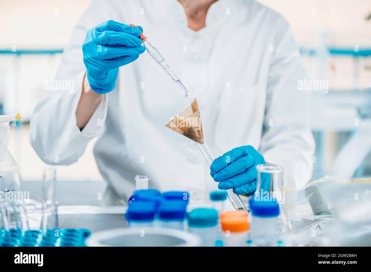 Soil fertility analysis hi-res stock photography and images - Alamy