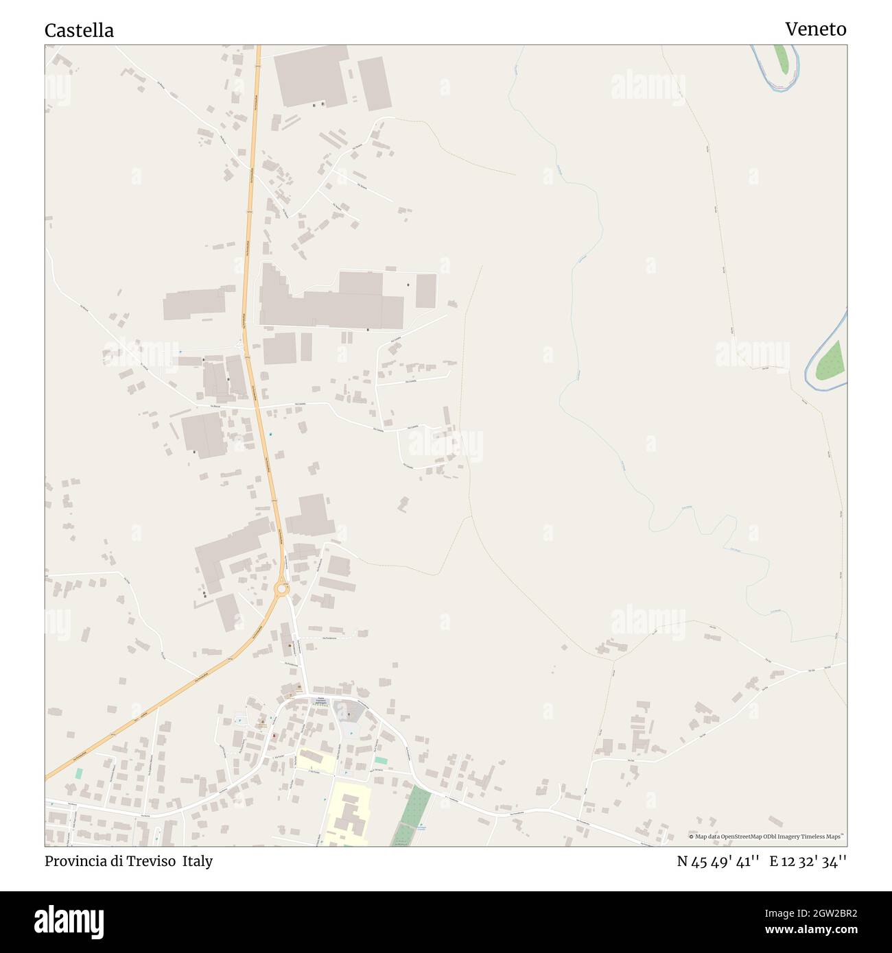 Map of castella hi-res stock photography and images - Alamy