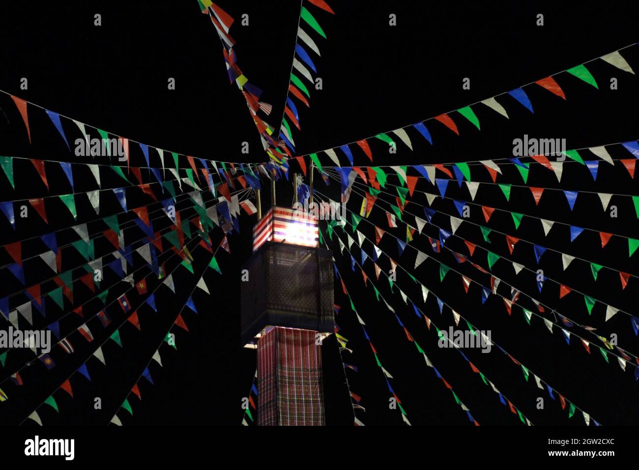 Flags Hanging Ceiling High Resolution Stock Photography and Images - Alamy