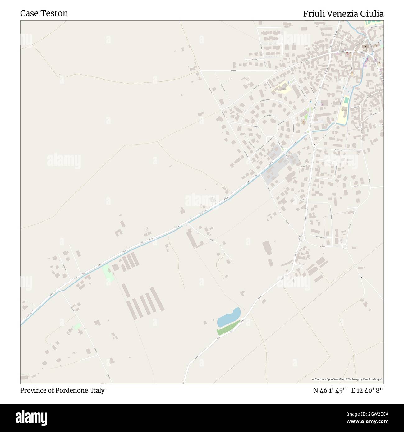 Case Teston, Province of Pordenone, Italy, Friuli Venezia Giulia, N 46 ...