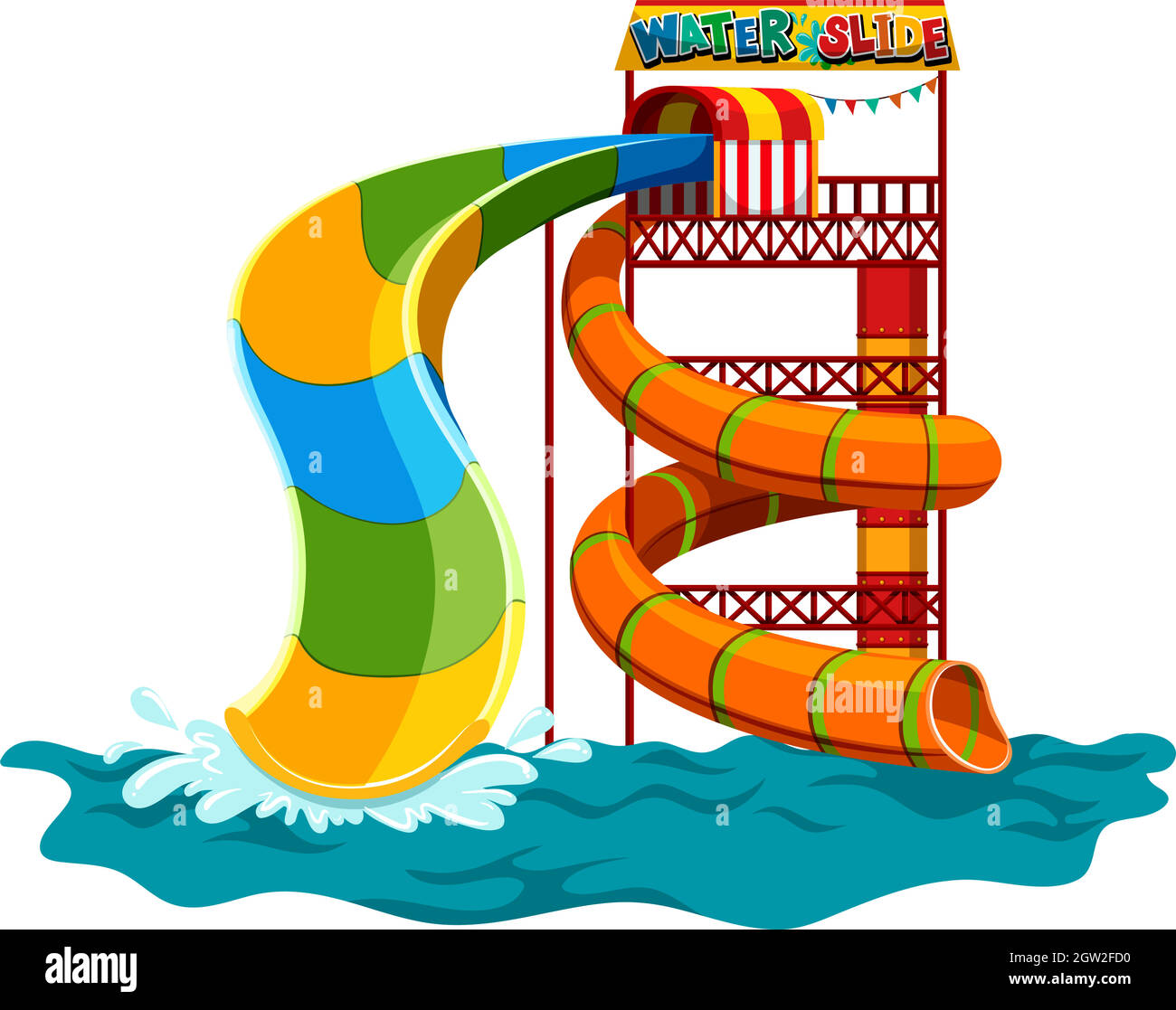 Tube park Stock Vector Images - Alamy