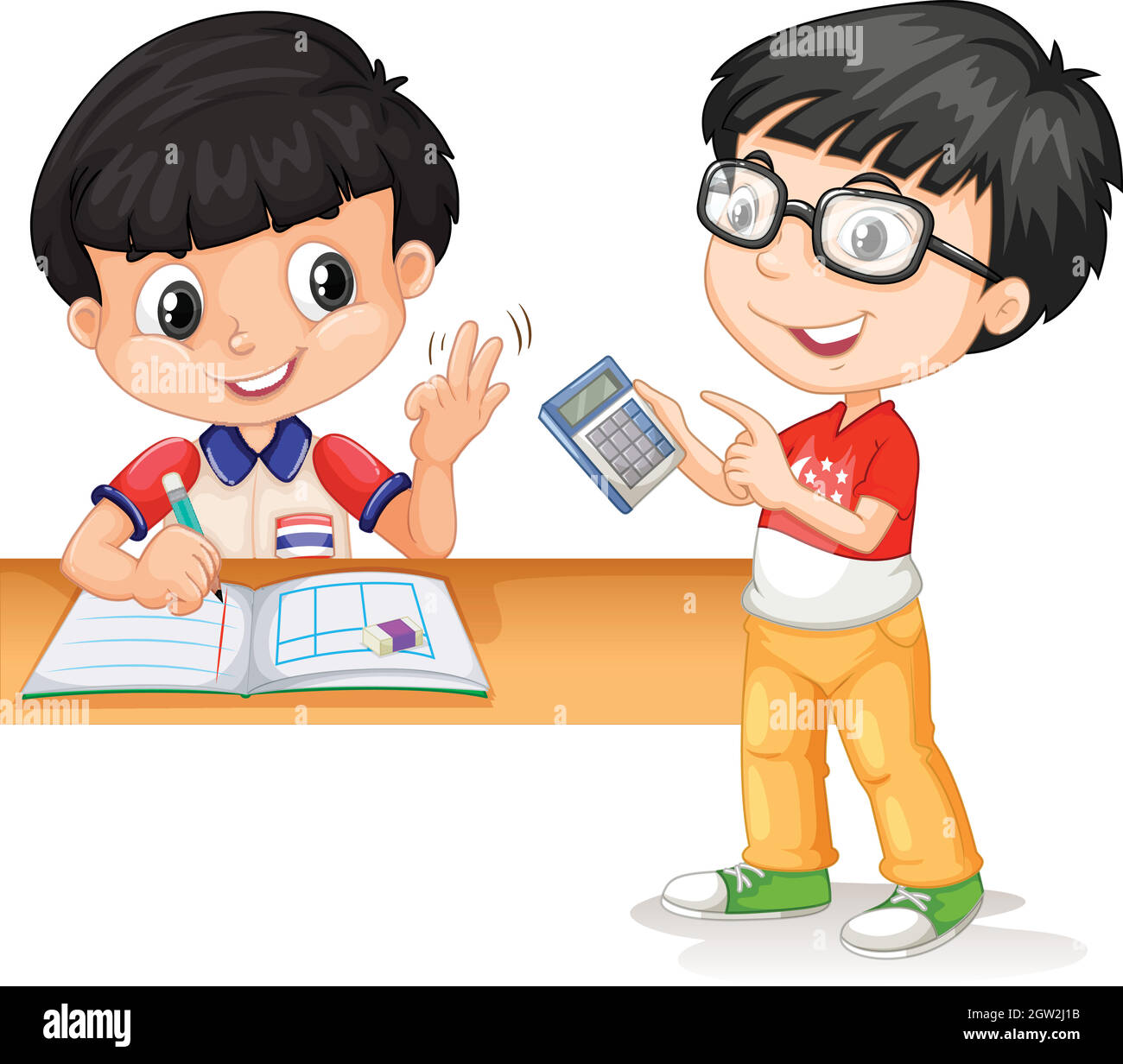 Boy thai Stock Vector Images - Alamy