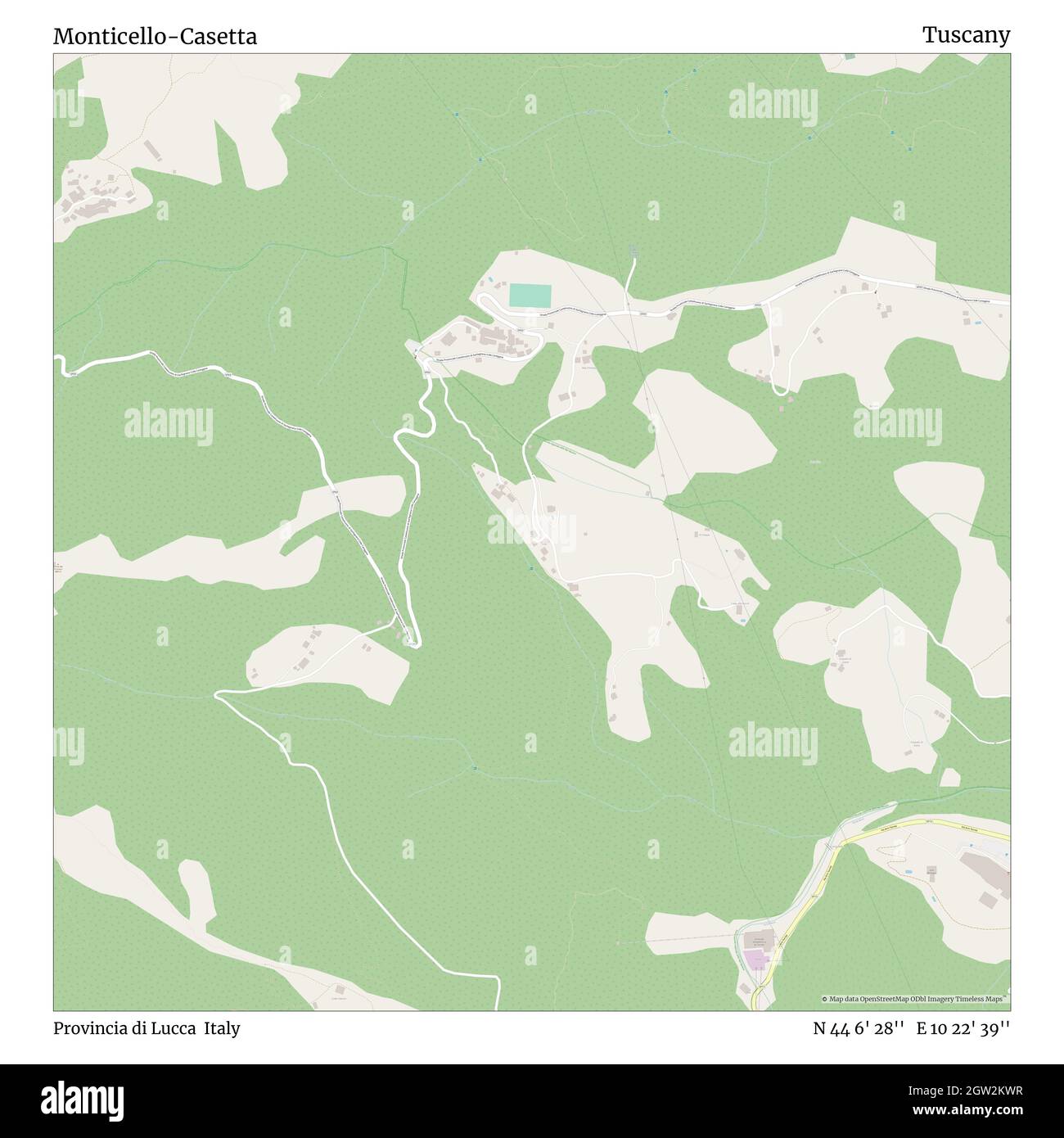 Monticello map hi-res stock photography and images - Alamy