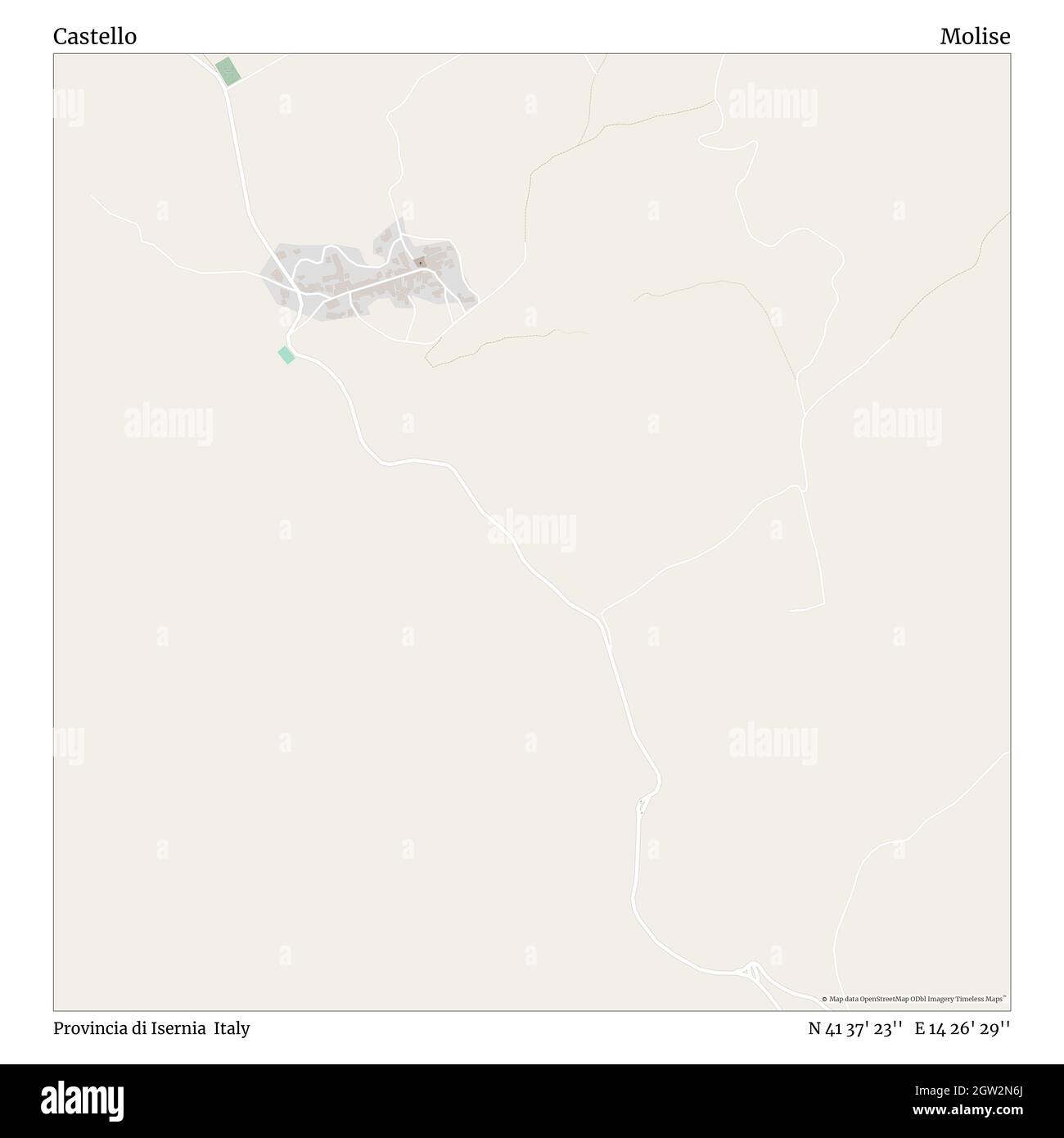 Map of isernia hi-res stock photography and images - Alamy