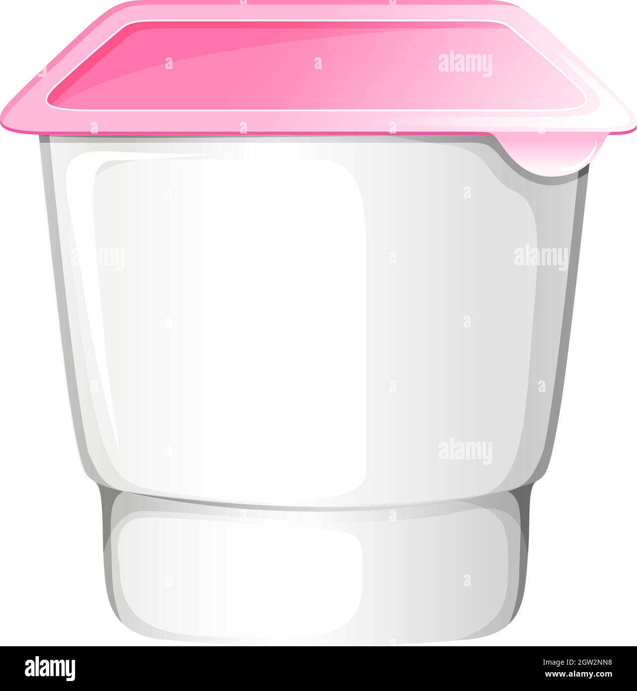 Yogurt organic Stock Vector Images - Alamy