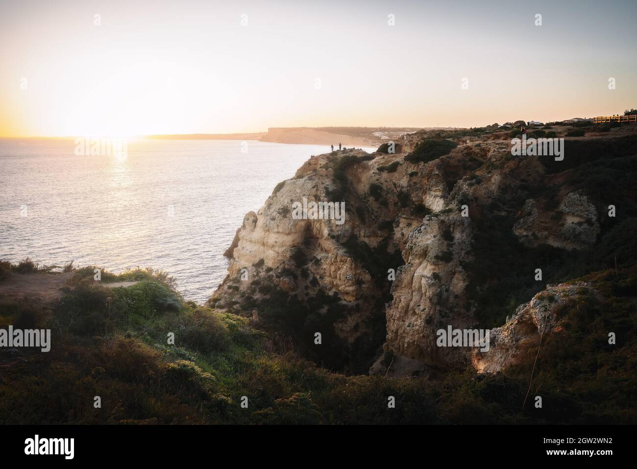 Beautiful sunset portugal beach hi-res stock photography and images - Alamy