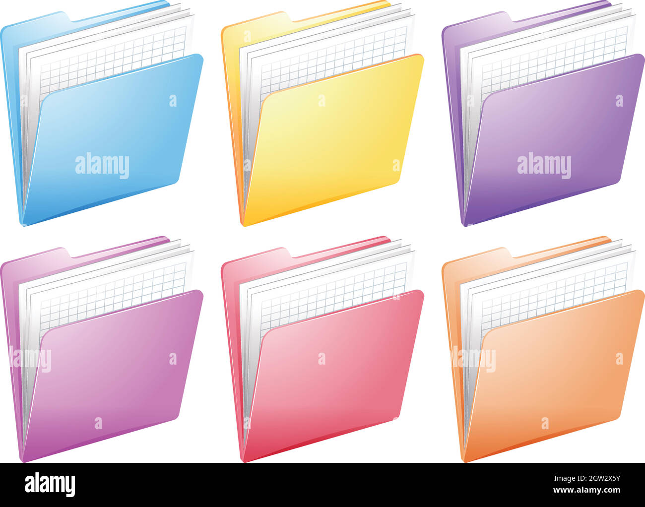 Medical nurse files in colorful folders Stock Vector Image & Art - Alamy