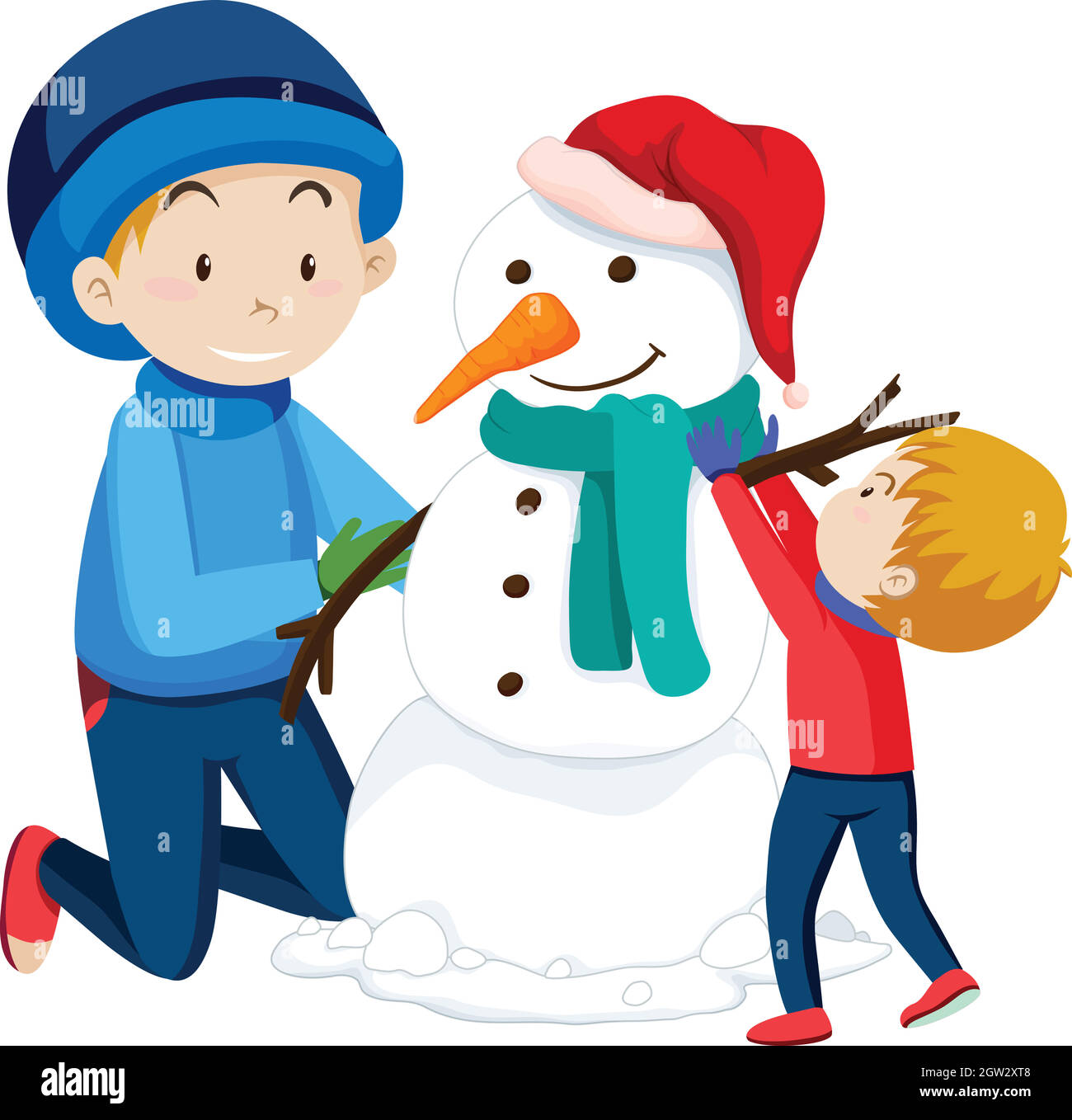 Building a character Stock Vector Images - Alamy