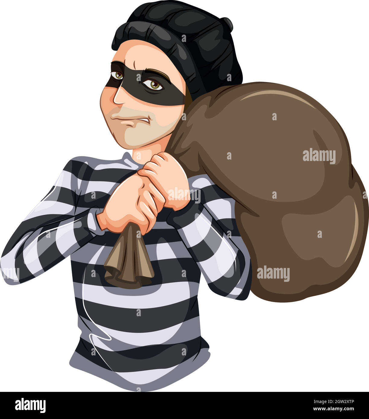 Robbery and burglary Stock Vector Images - Alamy