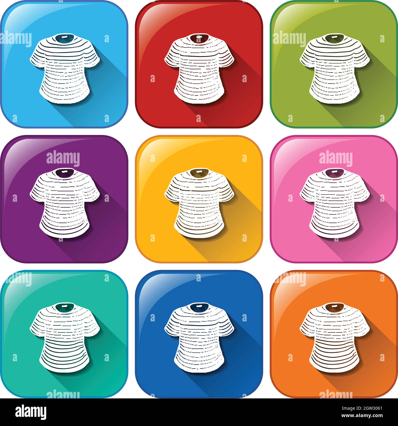 Wet shirts Stock Vector Images - Alamy