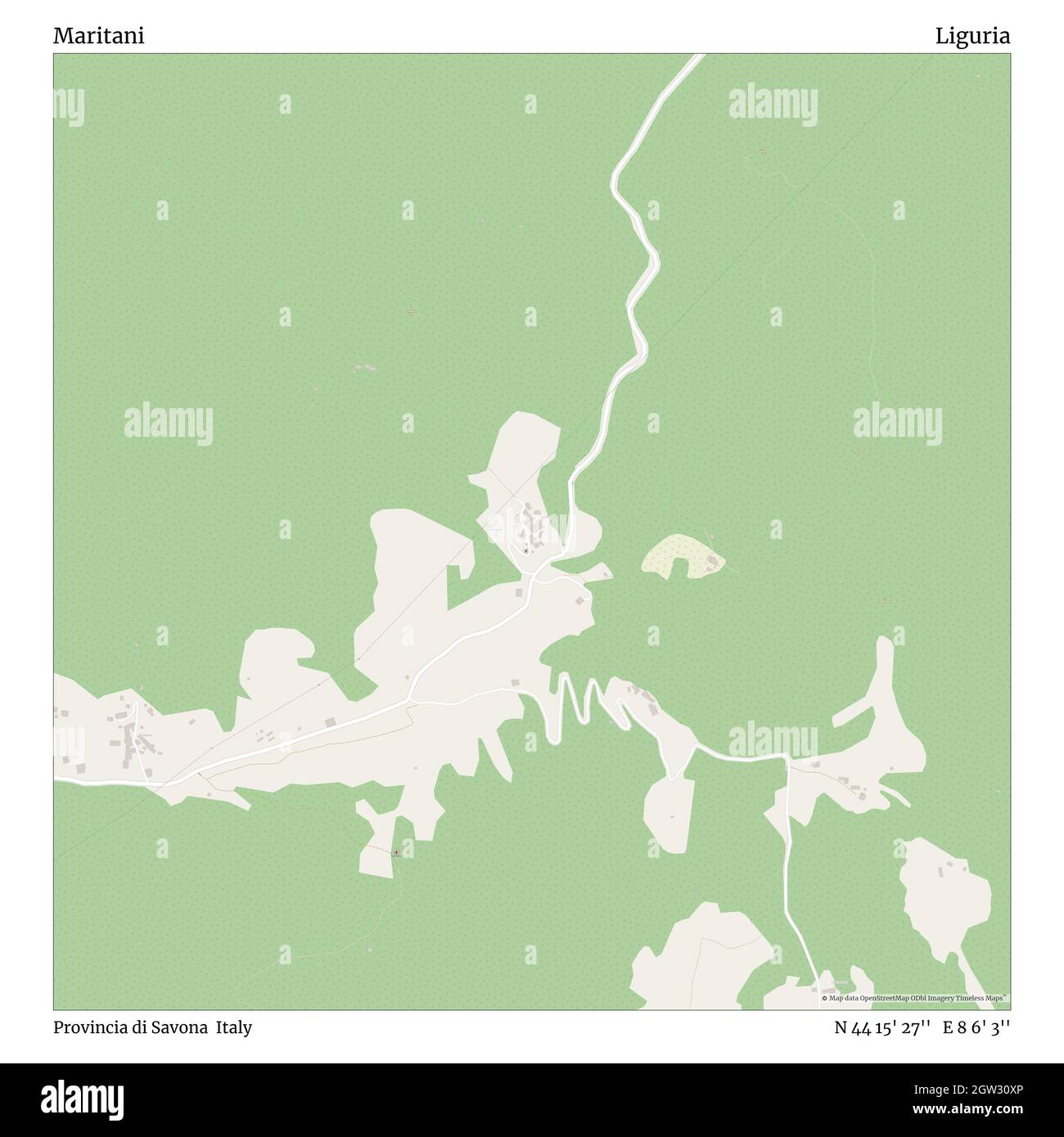 Maritani, Provincia di Savona, Italy, Liguria, N 44 15' 27'', E 8 6' 3 ...