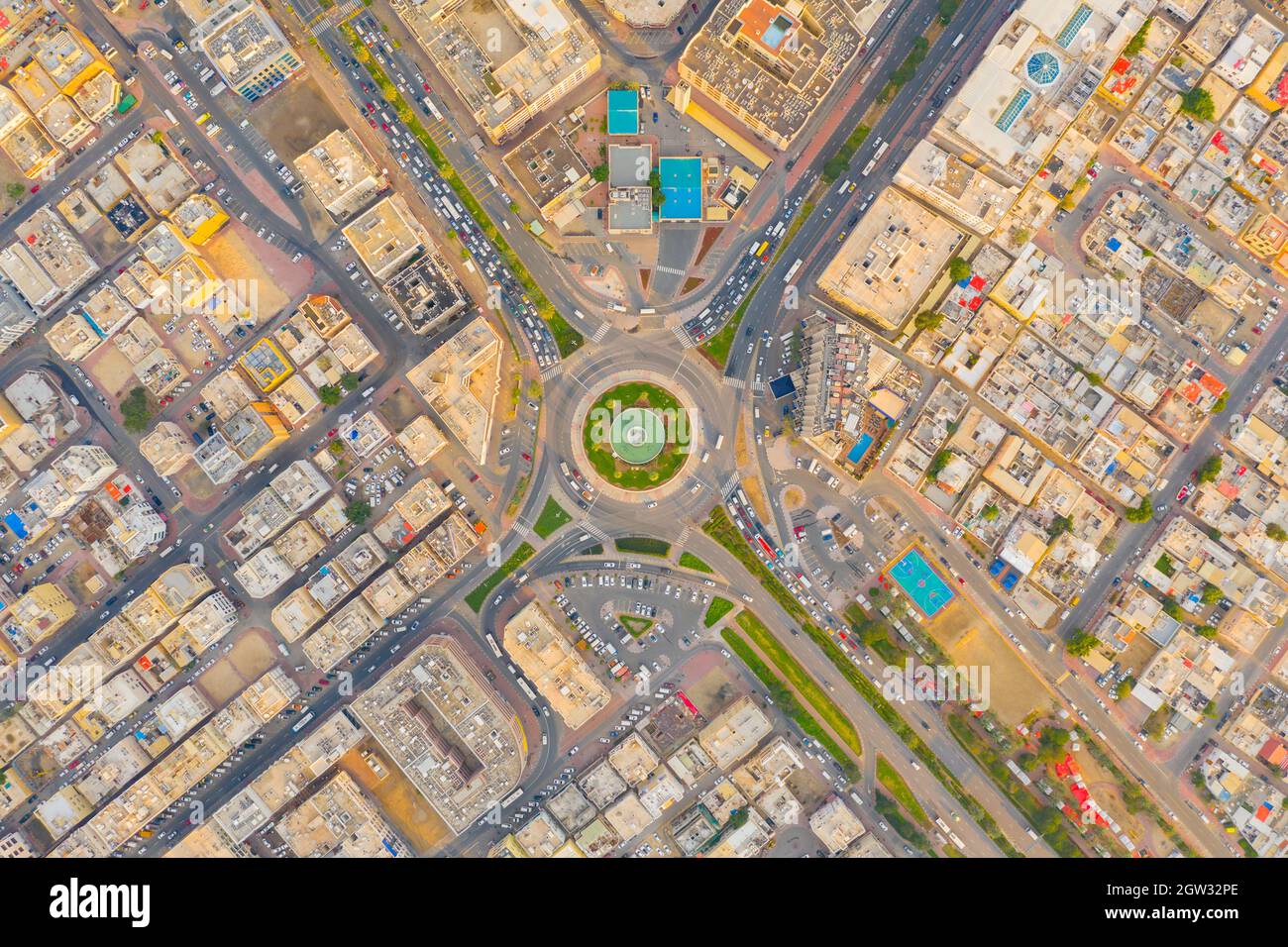 Modern road intersection in dubai hi-res stock photography and images ...