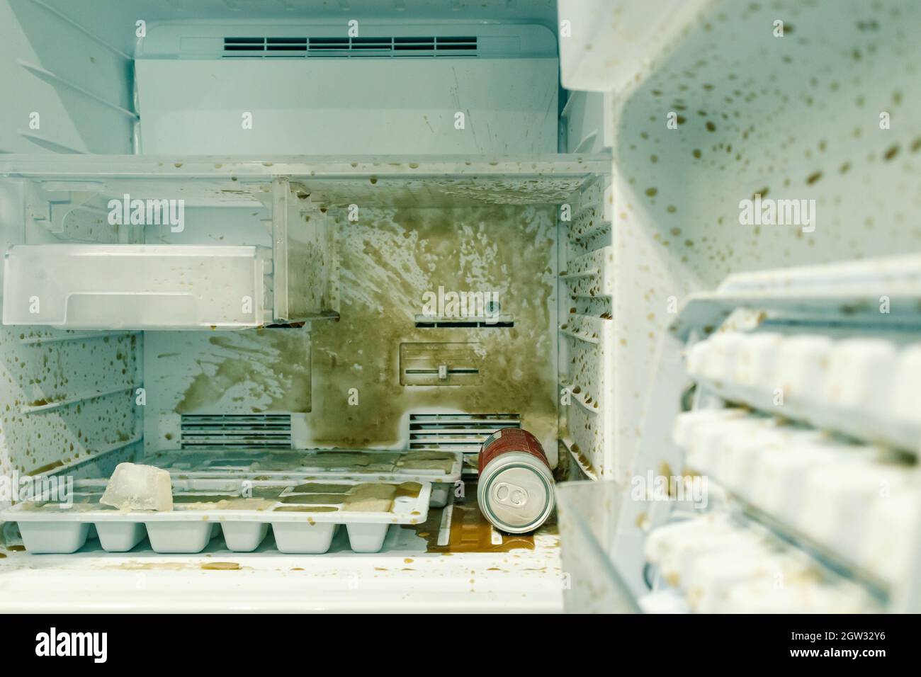 Refrigerator With Ice Maker High Resolution Stock Photography and ...