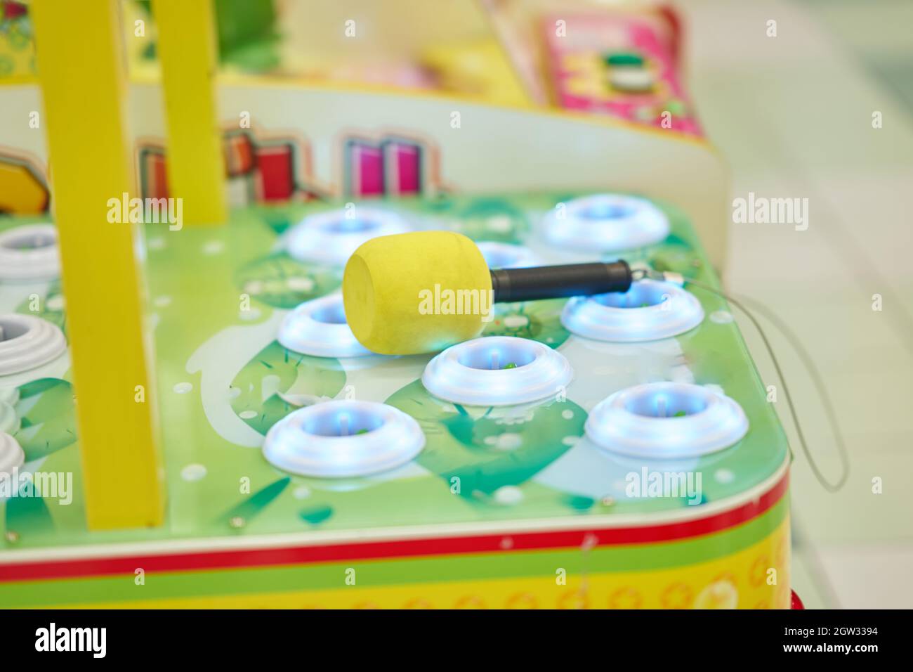 Hammer game hi-res stock photography and images - Alamy