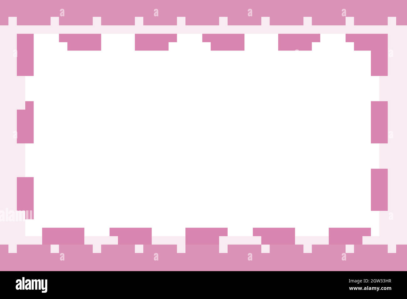 Background template with pink dash line Stock Vector Image & Art - Alamy