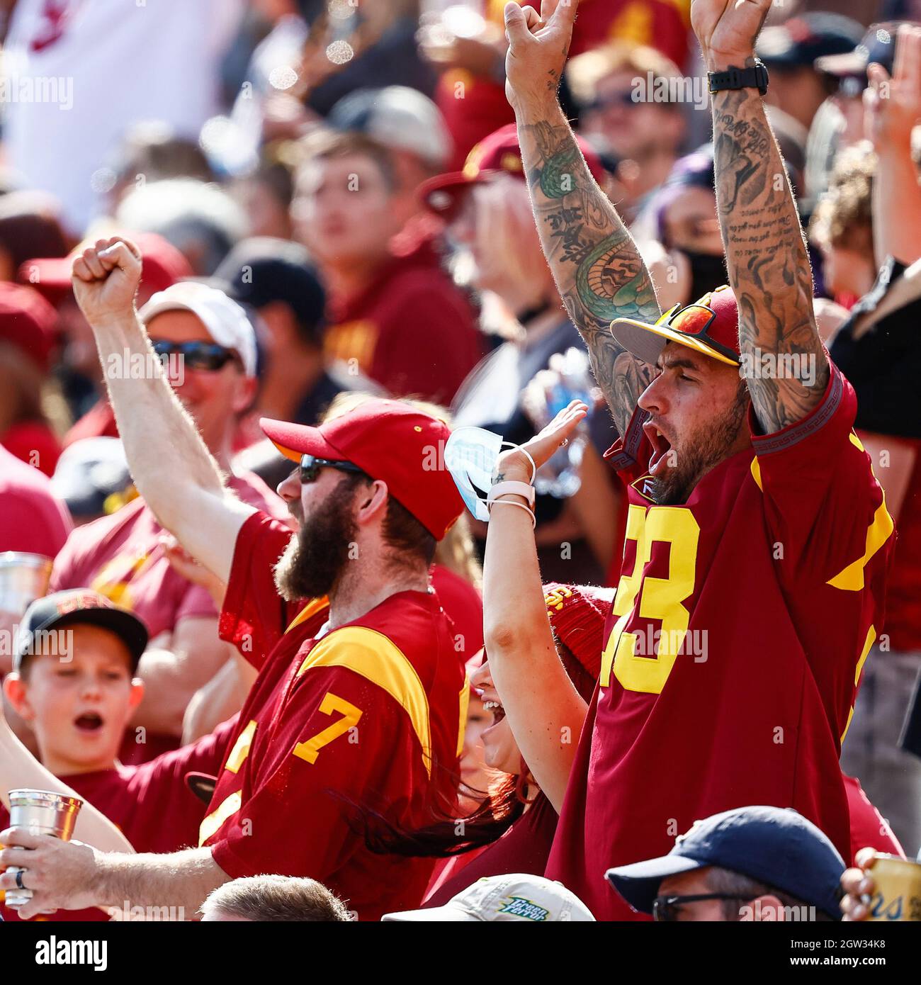 Folsom field fans hi-res stock photography and images - Alamy