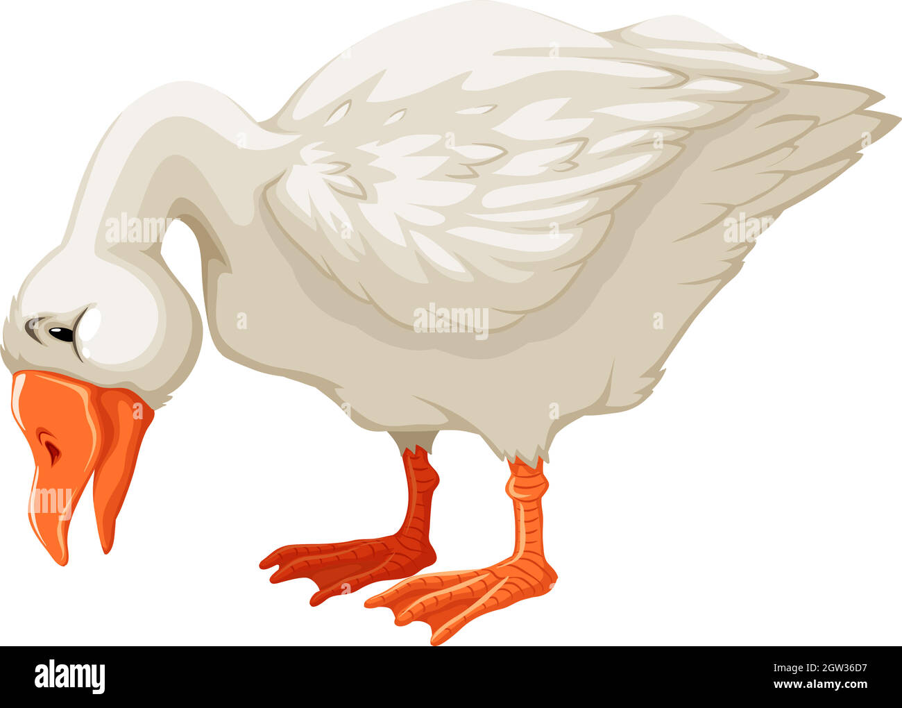 Goose clipart hi-res stock photography and images - Alamy
