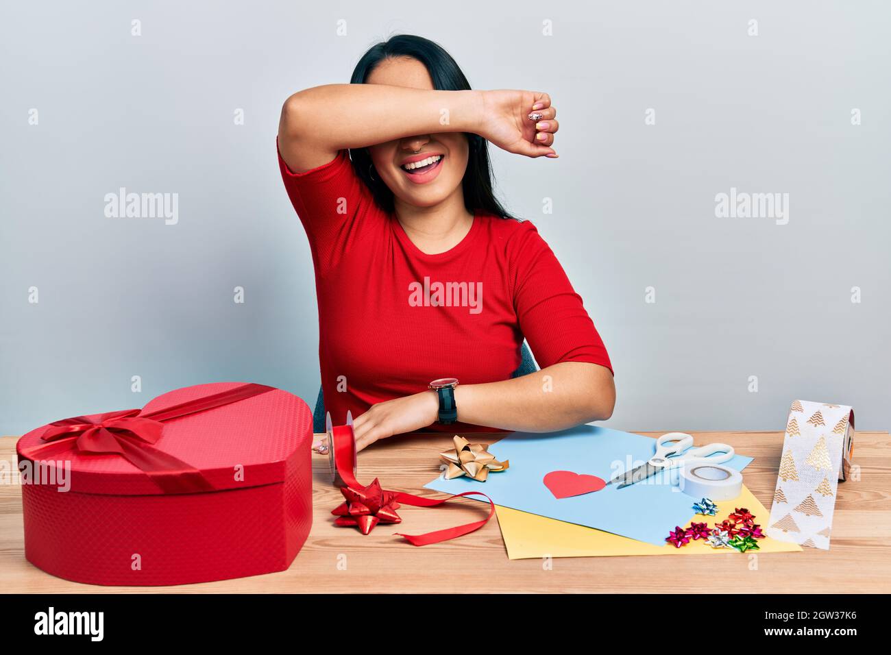 Cheerful papercraft hi-res stock photography and images - Alamy