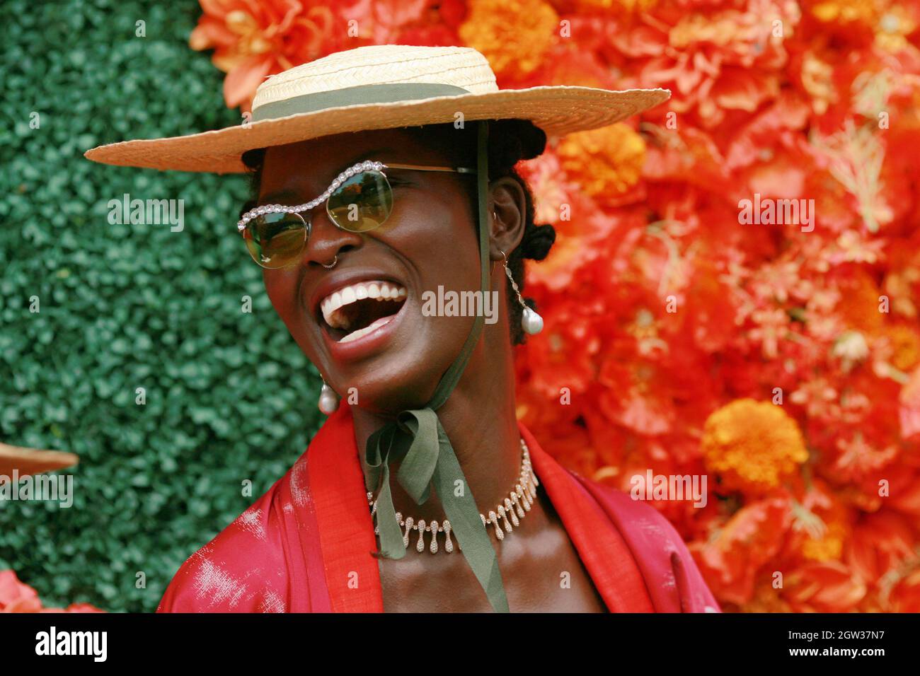 Los Angeles, Ca. 2nd Oct, 2021. Jodi Turner-Smith attends the Veuve ...