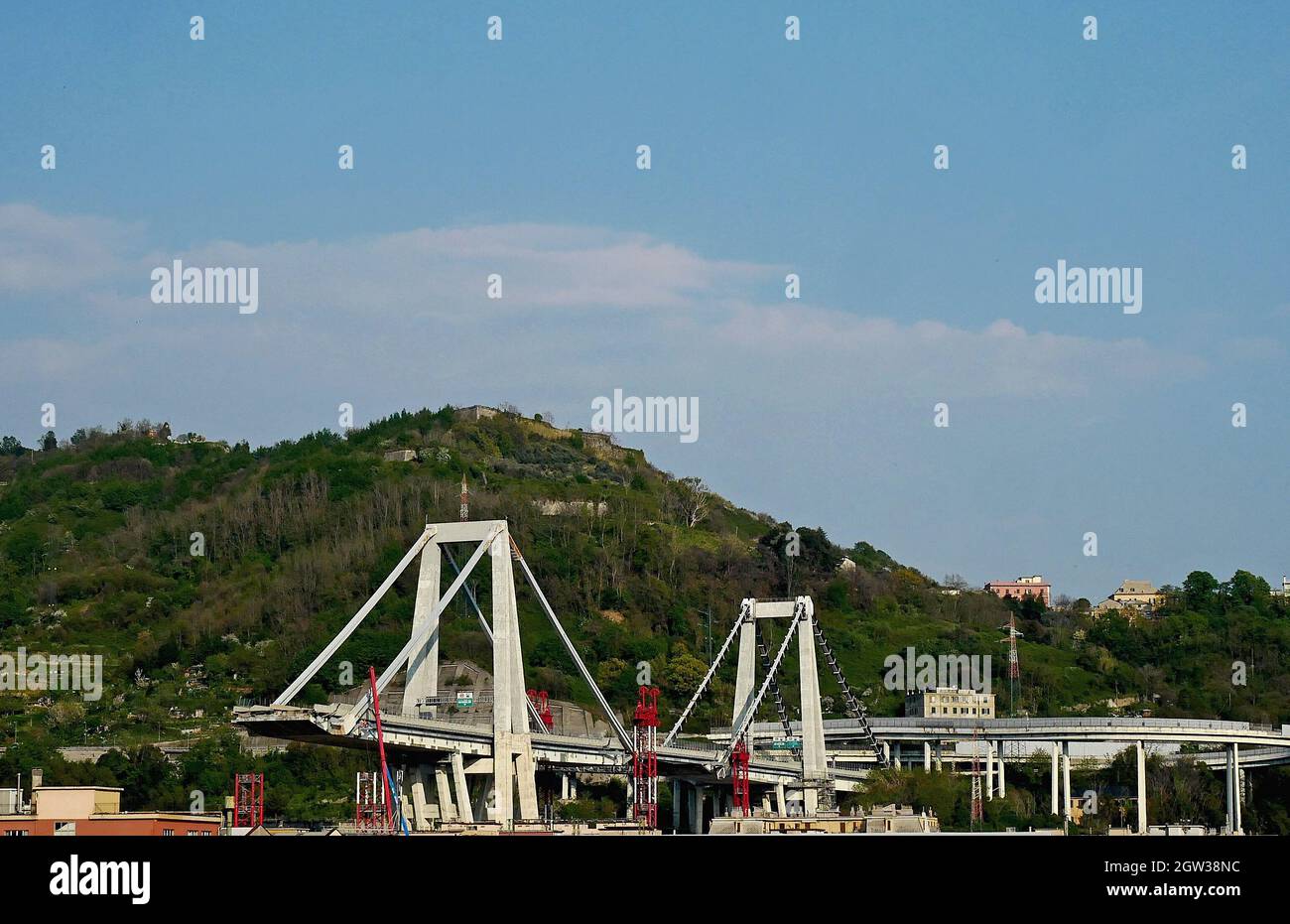Morandi bridge construction hi-res stock photography and images - Alamy