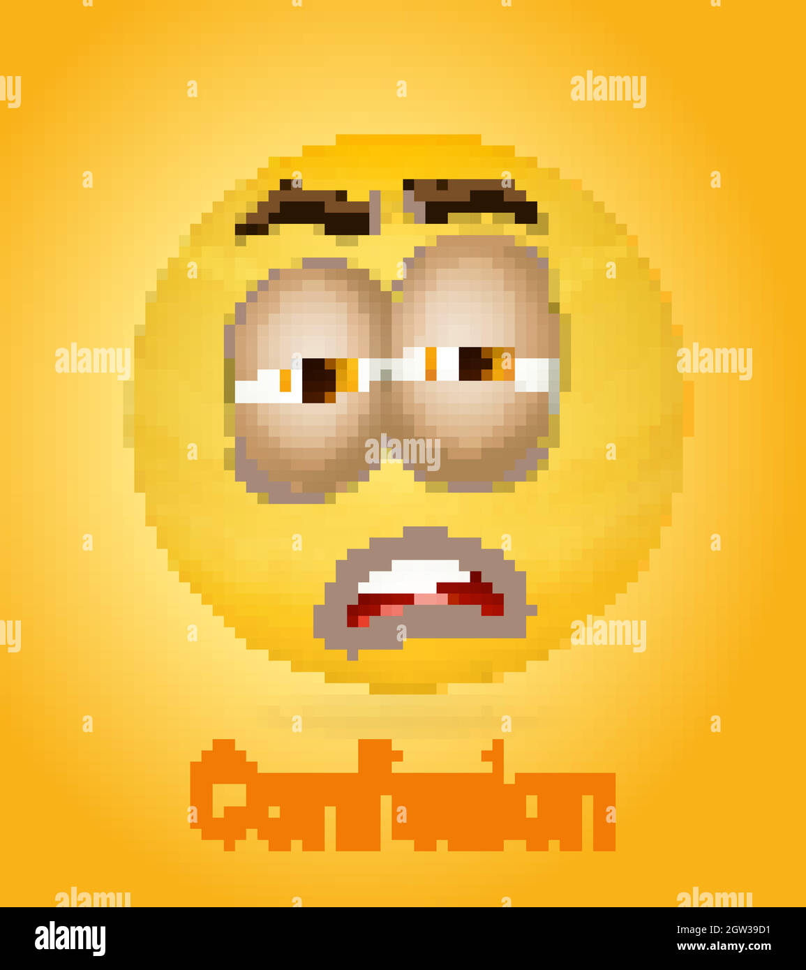 Yellow Emoji Stock Vector Images Alamy
