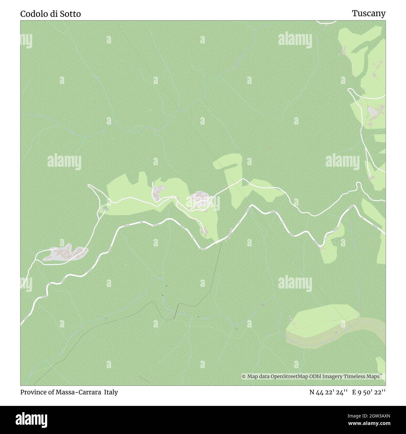 Codolo di Sotto, Province of Massa-Carrara, Italy, Tuscany, N 44 22' 24 ...