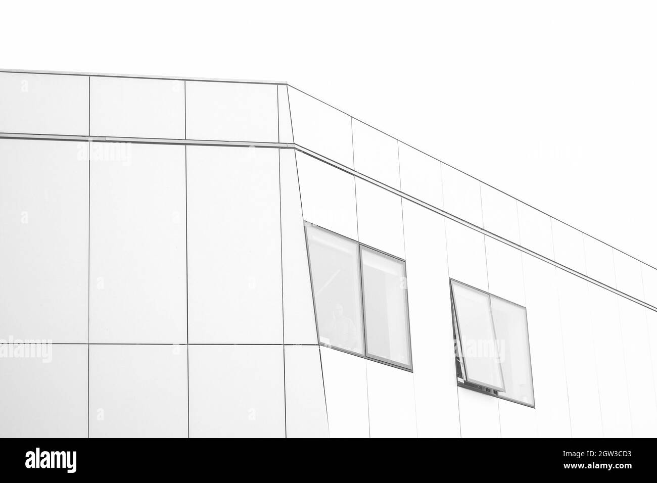 Blank windows Black and White Stock Photos & Images - Alamy
