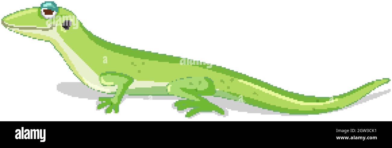 Green Lizard Clip Art