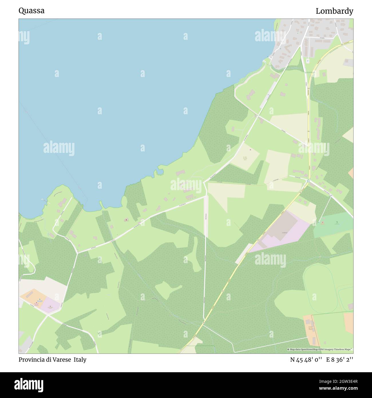 Map of varese hi-res stock photography and images - Alamy