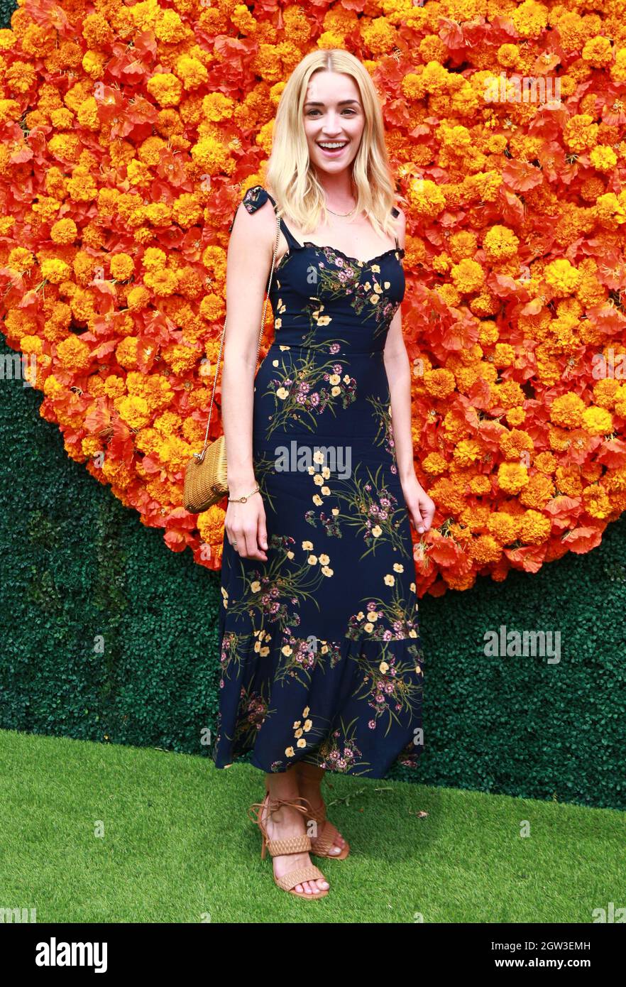 Los Angeles, Ca. 2nd Oct, 2021. Brianne Howey attends the Veuve ...