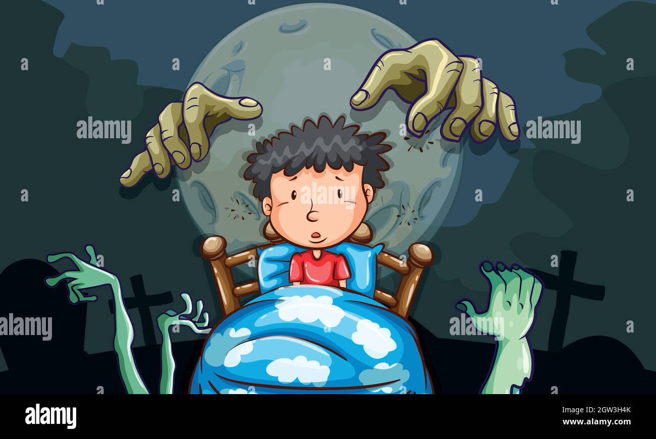 Boy nightmare hi-res stock photography and images - Alamy