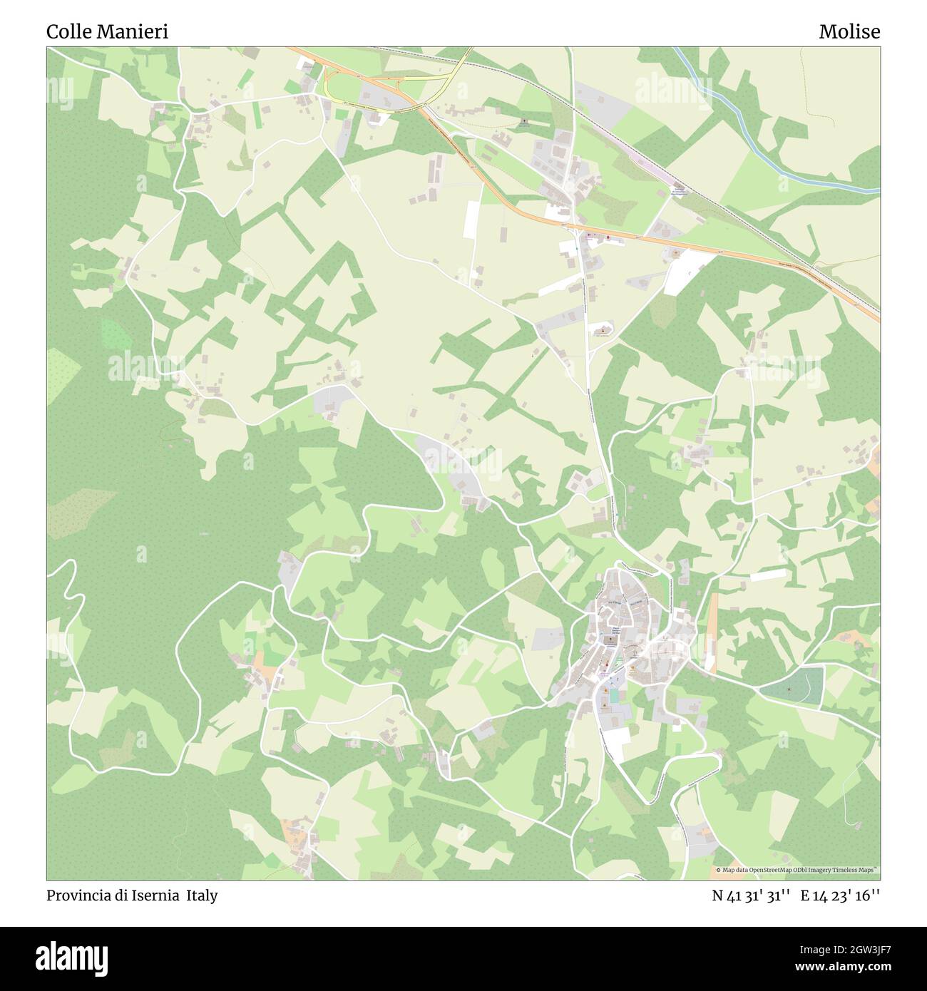 Map of isernia hi-res stock photography and images - Alamy