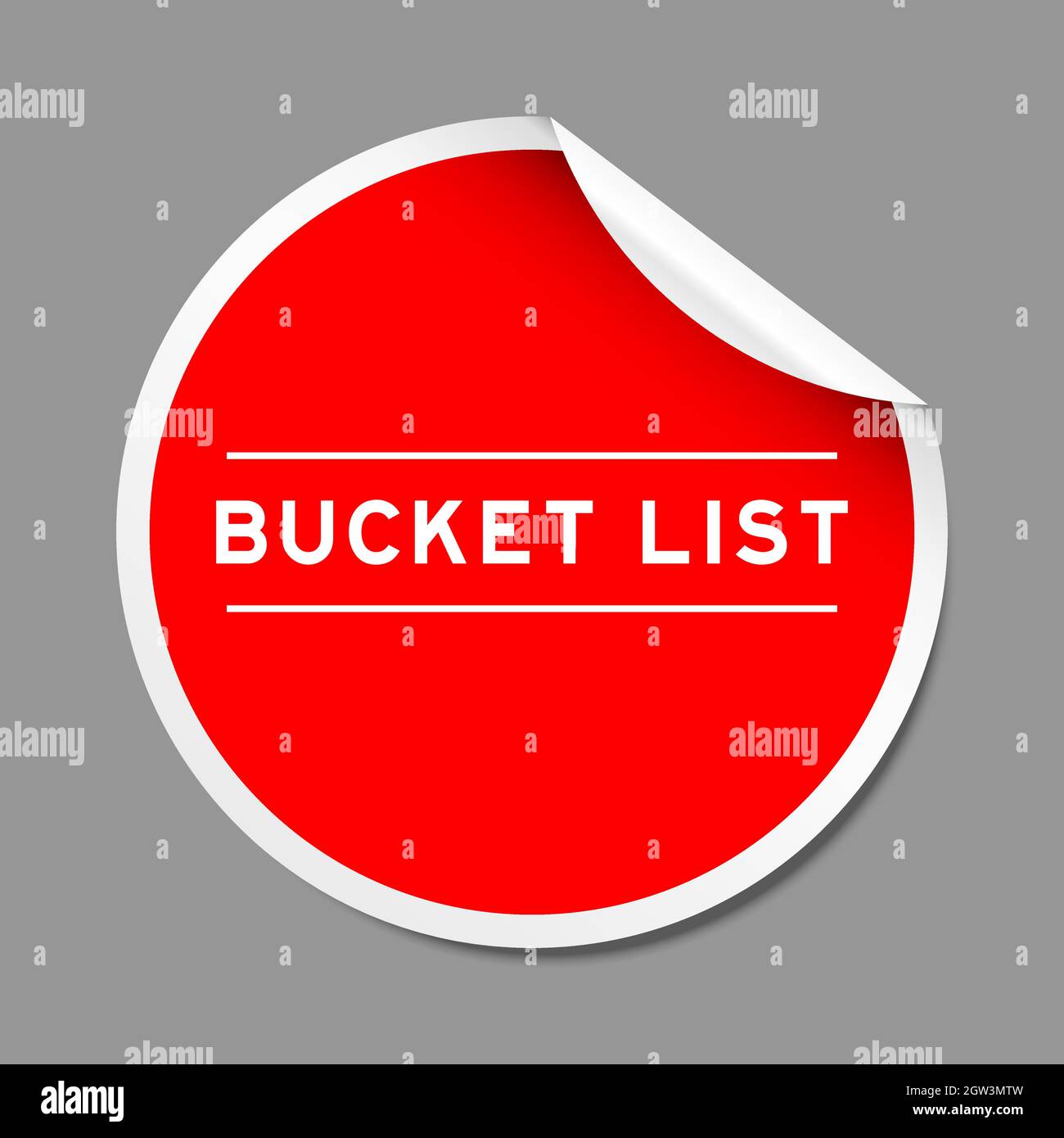Bucket list activity Stock Vector Images - Alamy