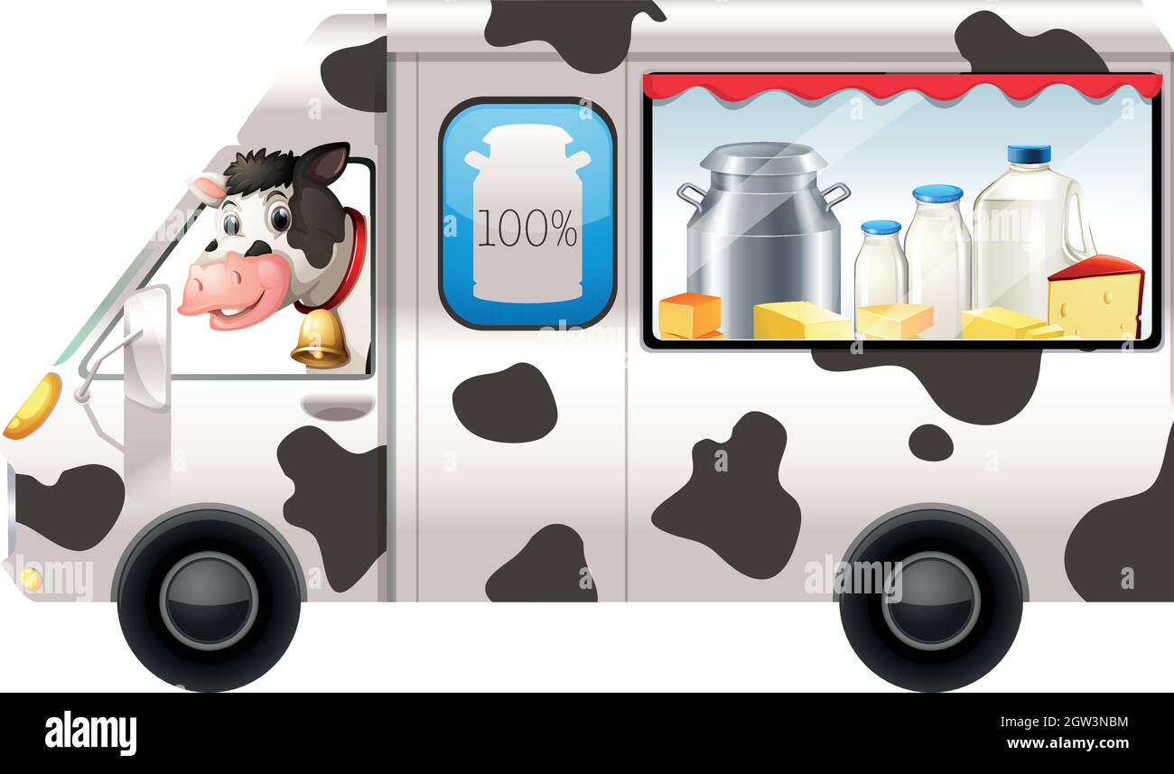 Milk truck dairy farm hi-res stock photography and images - Alamy