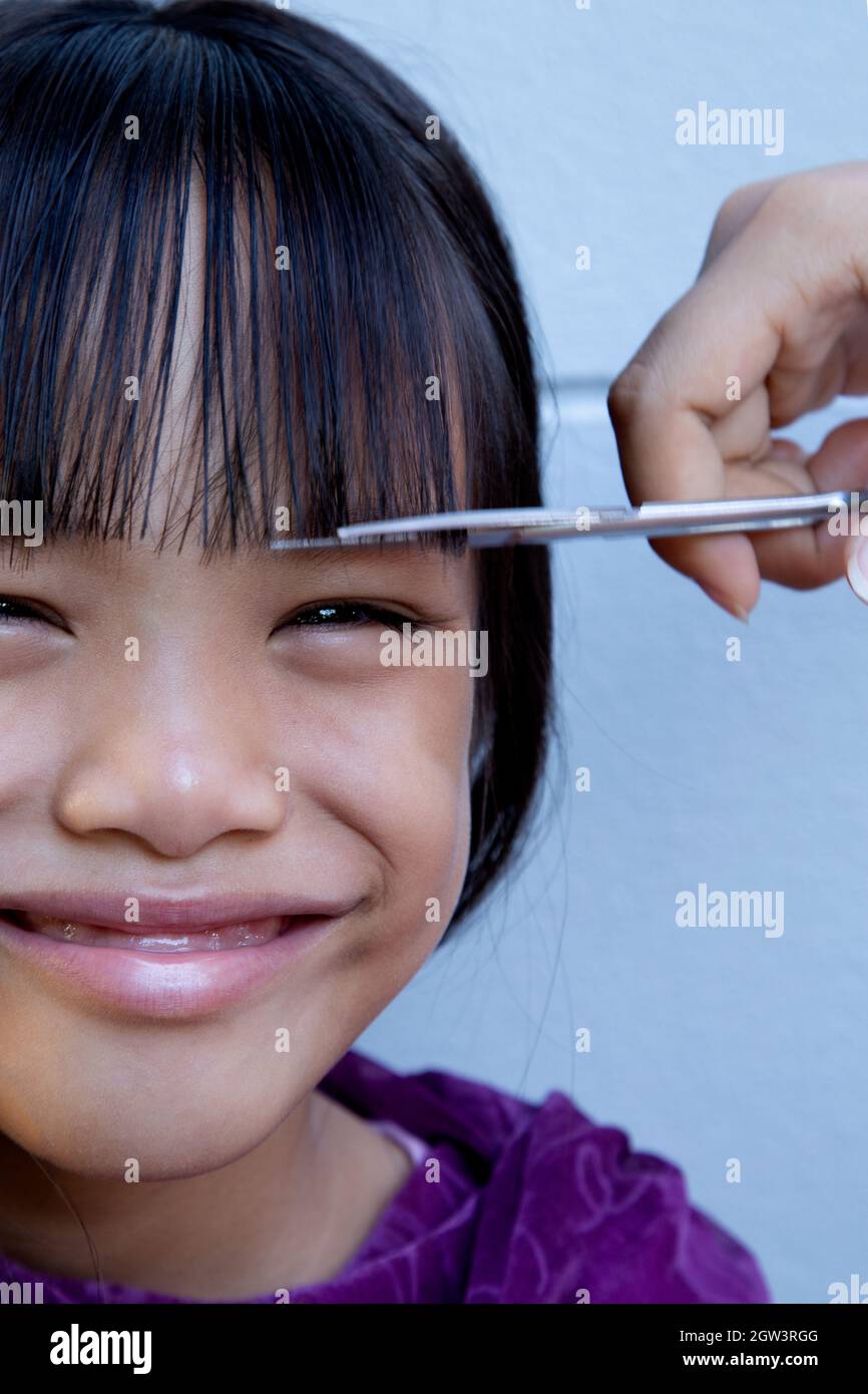 Indian girl hair lip indian hi-res stock photography and images - Alamy